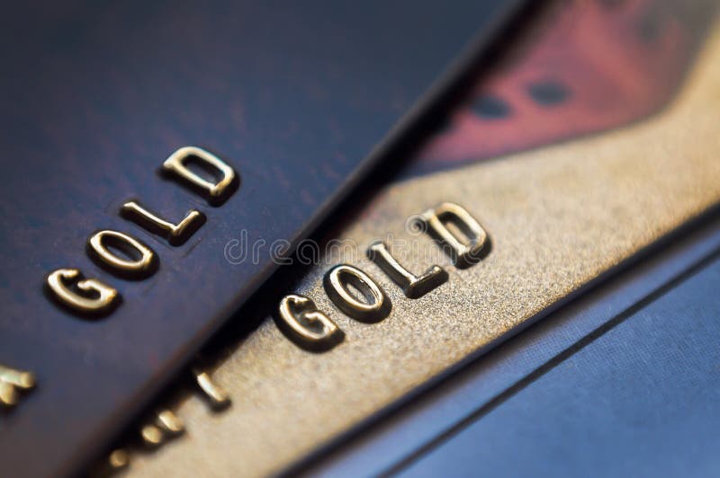 Gold bank card stock photo. Image of choice, credit, partcula - 55634034