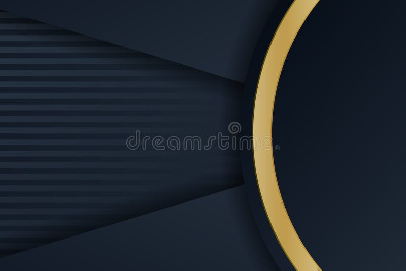 Gold Banner Design with Minimalist Modern Style Gold Luxury Stock ...