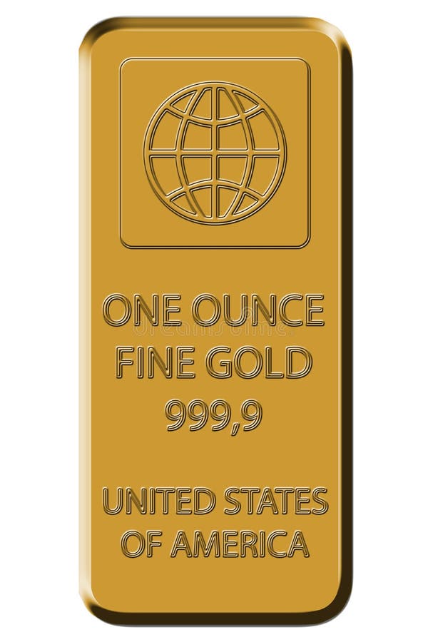 Fine Gold 999.9 - Isolated stock image. Illustration of authentic ...
