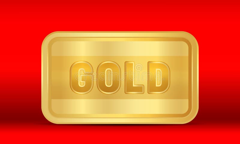 Gold Bar, Graphic Bullion Gold, Illustration Gold Bars Stock Vector ...