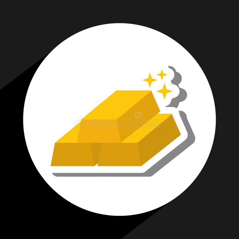 Gold bars stock vector. Illustration of currency, banking - 51008740