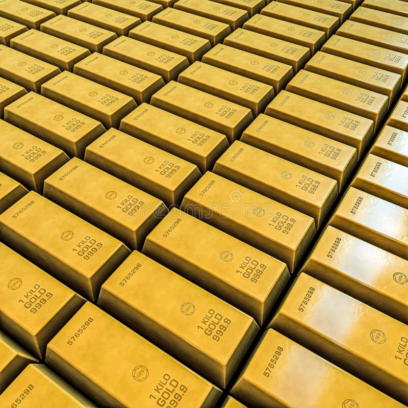 Stack Gold Bricks Stock Illustrations – 551 Stack Gold Bricks Stock ...