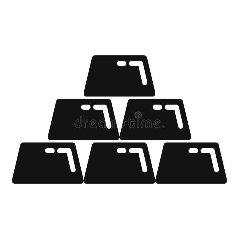 Gold Luxury Jewellery Icon, Cartoon Style Stock Vector - Illustration ...