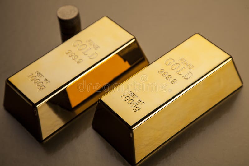 Gold Bars! Money and Financial Stock Image - Image of growth, metal ...