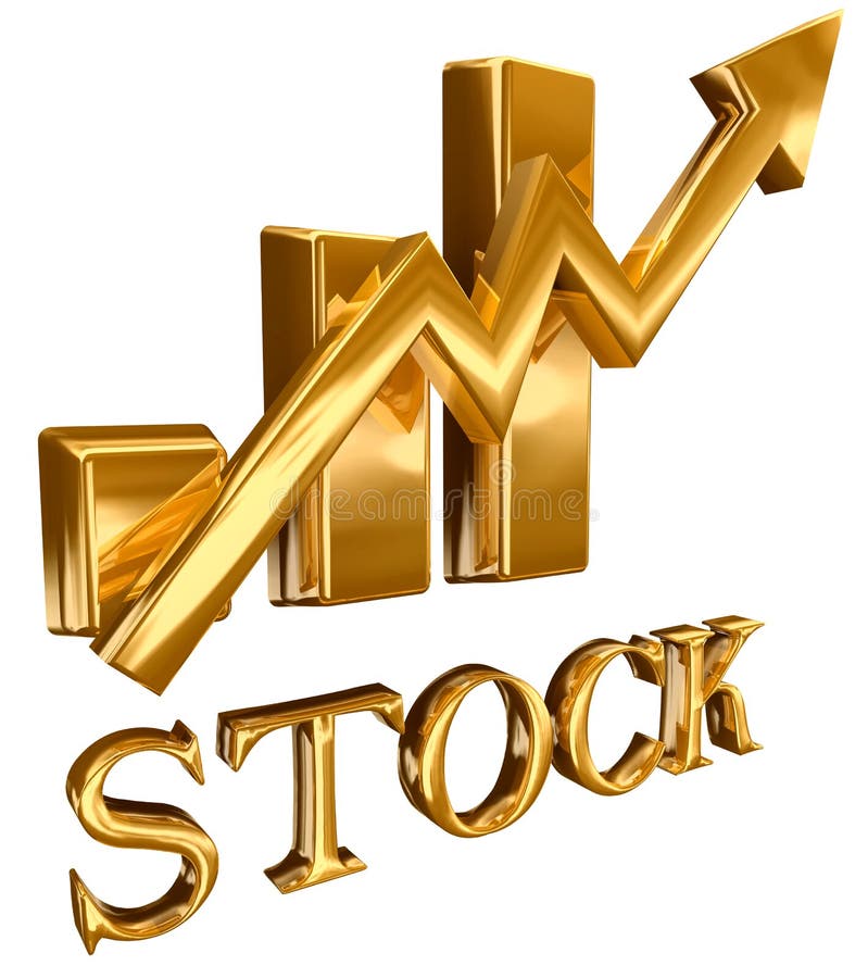 Gold bars stock diagram stock illustration. Illustration of golden ...