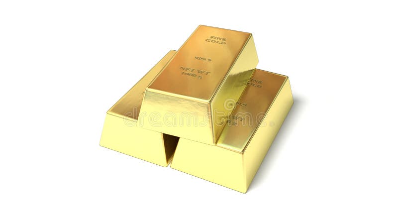 Gold bars stock photo. Image of funds, currency, brick - 98170624