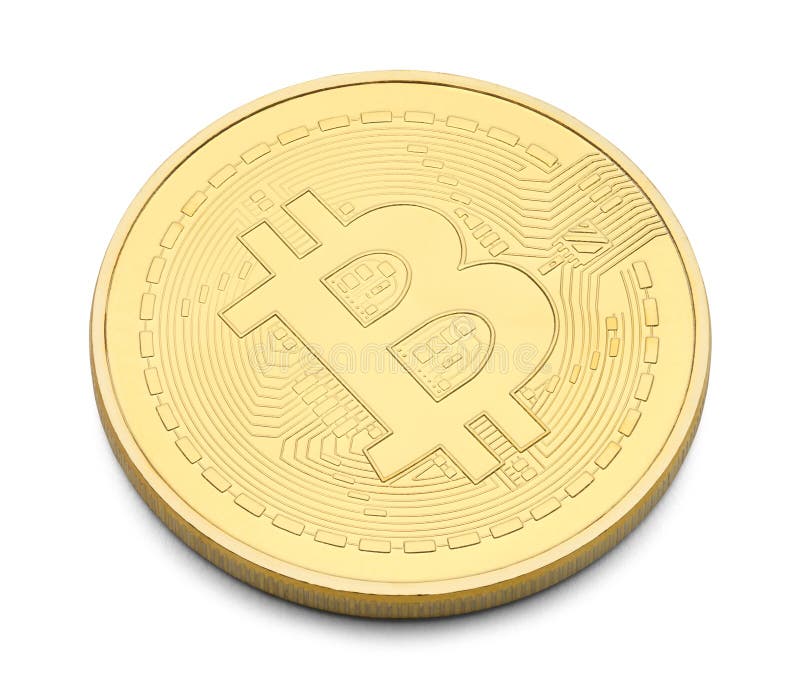 Gold Bitcoin stock illustration. Illustration of concepts - 73344472