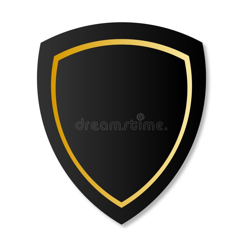 Gold Shield Template