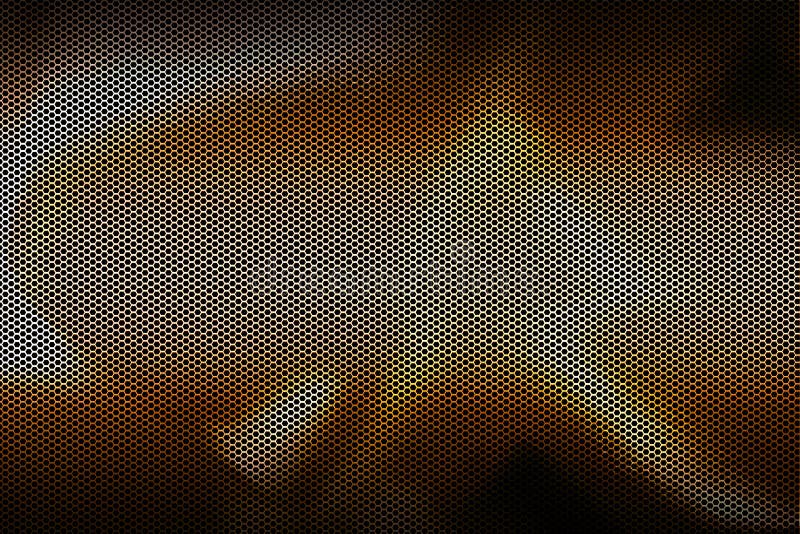 Gold Metallic Mesh Background Texture Stock Illustration - Illustration ...