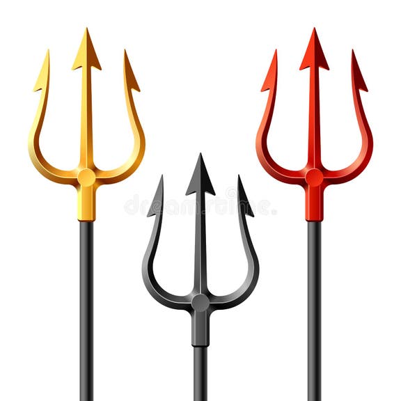 Gold Trident Stock Illustrations – 1,113 Gold Trident Stock ...