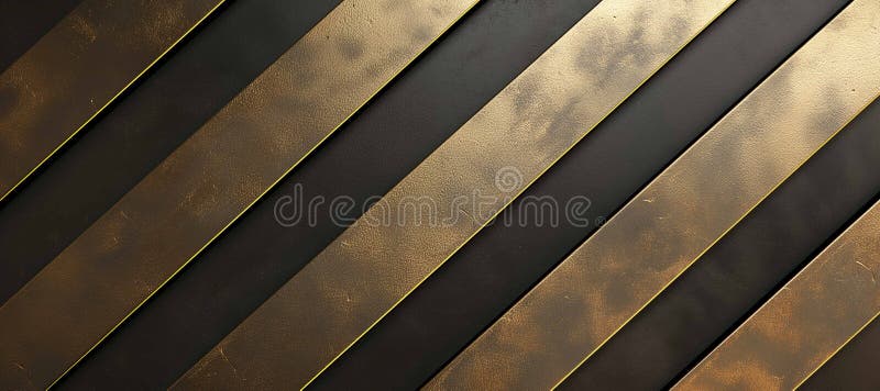Gold Black Slanted Rusty Iron Wall Texture Background Stock ...