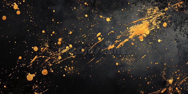 Gold and Black Texture Abstract Background Image Stock Illustration ...