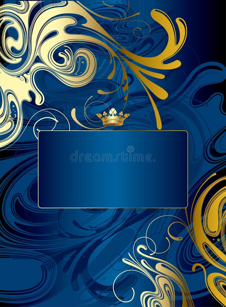 Royal Blue Gold Border Stock Illustrations – 4,588 Royal Blue Gold ...