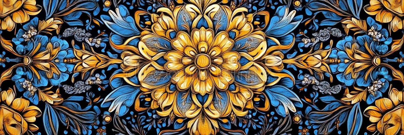 Arabian Floral Pattern Stock Illustrations – 34,665 Arabian Floral ...