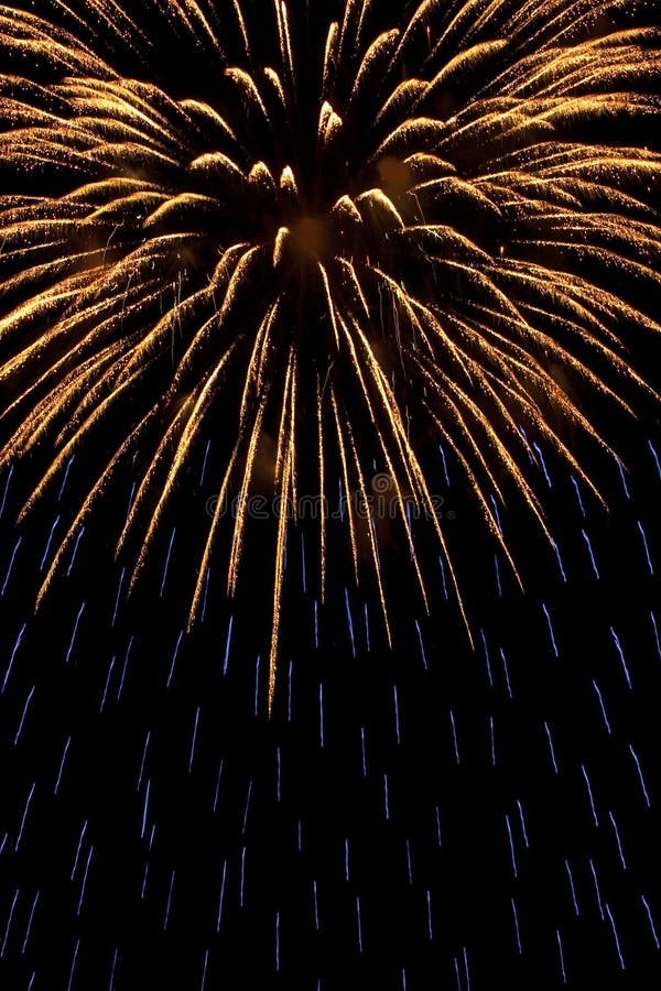 A red firework explosion stock image. Image of burst - 15677697