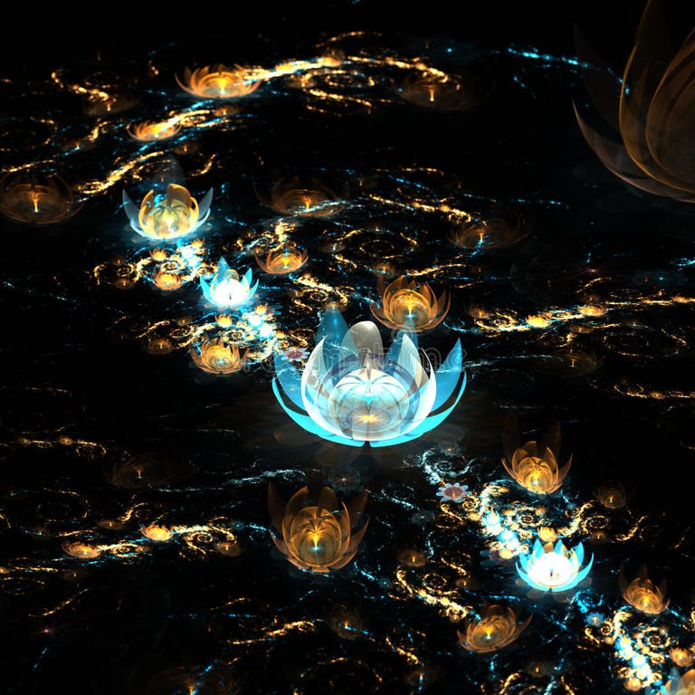 Fractal Flowers Stock Illustrations 21 801 Fractal Flowers Stock