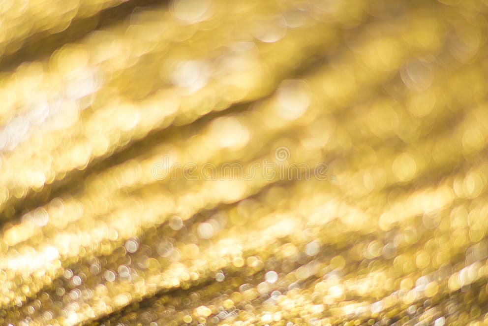 Gold Bokeh. Abstract Background Stock Image - Image of glitter, gleam ...