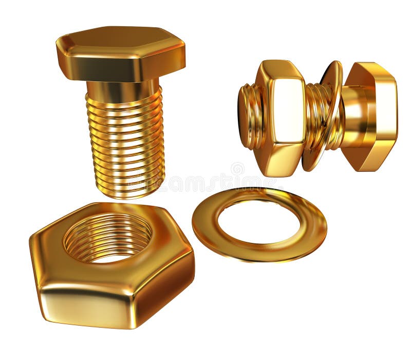 Bolt Nut Stock Illustrations – 4,566 Bolt Nut Stock Illustrations ...