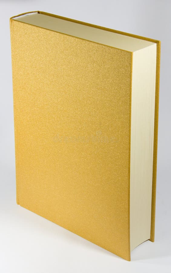 Gold book stock image. Image of blank, library, study - 37355213
