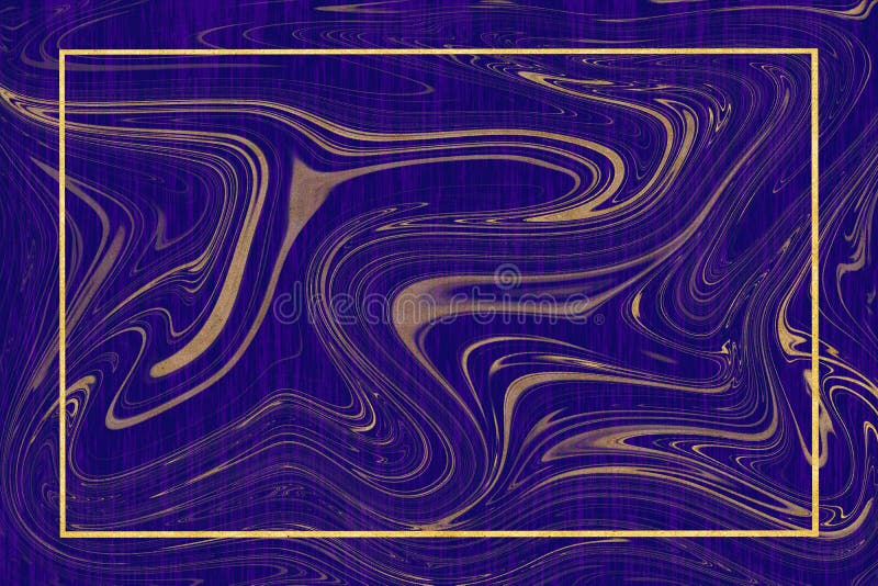 Purple Gold Marble Abstract Border Stock Illustrations – 248 Purple ...