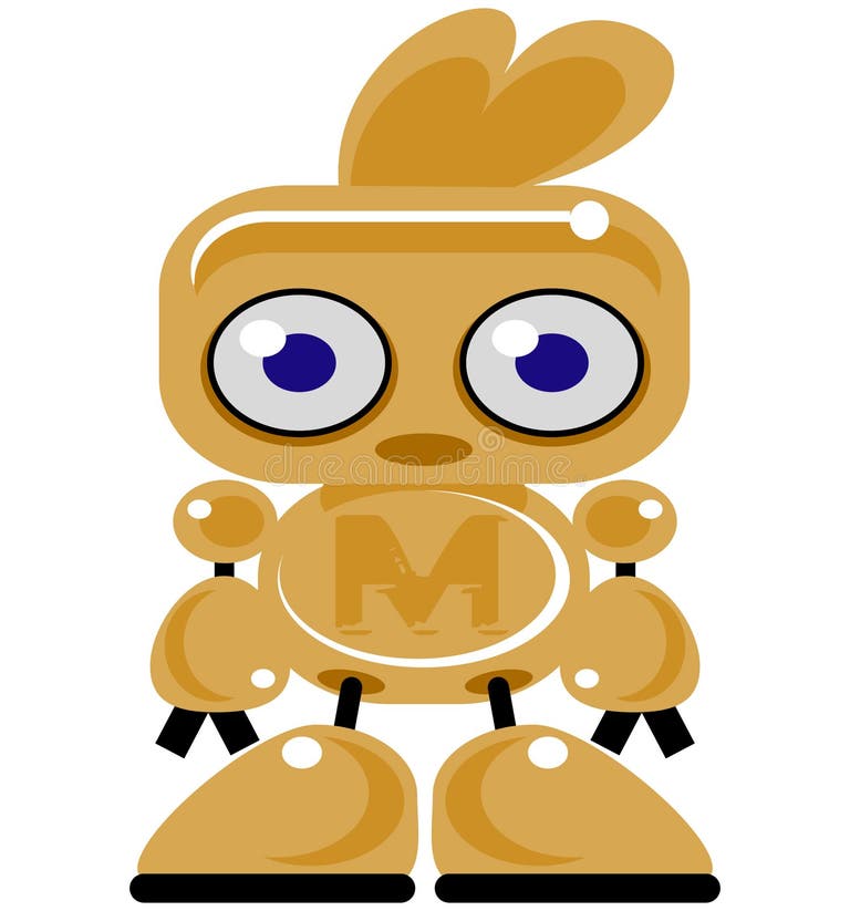 Red Gold Robot Stock Illustrations – 779 Red Gold Robot Stock ...