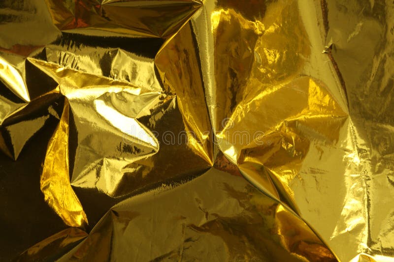 Gold and Bronze Foil. Abstract Glow Texture Background Stock Image ...
