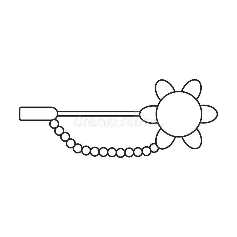 Brooch Outline Stock Illustrations – 501 Brooch Outline Stock ...