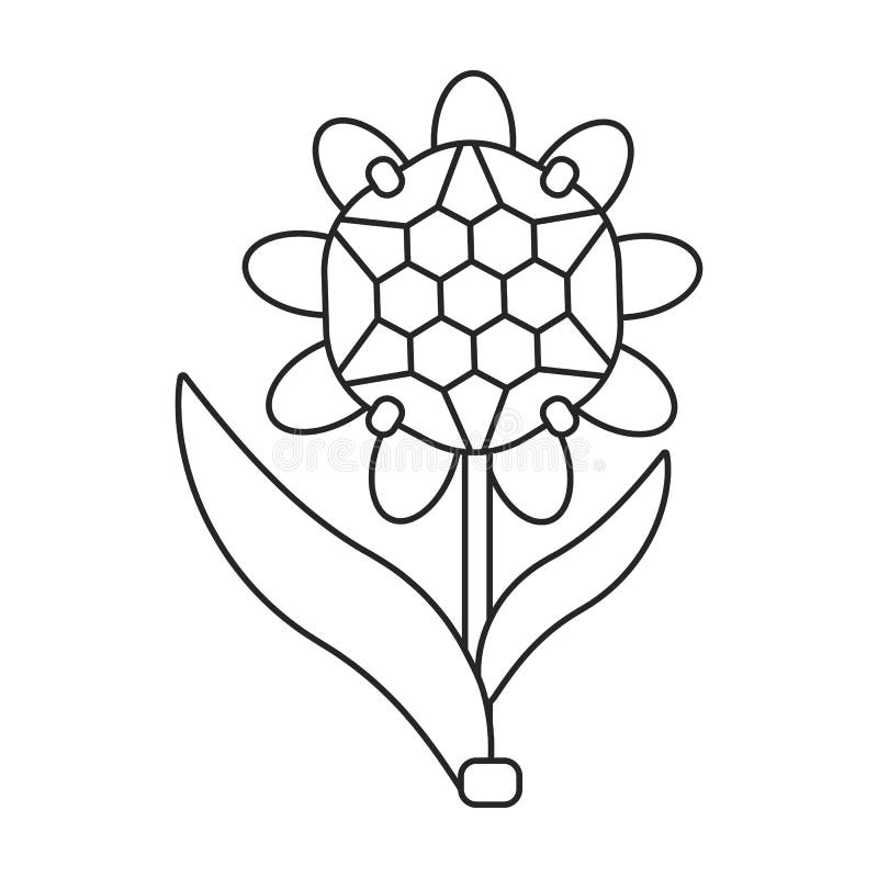 Outline Brooch Vector Icon. Isolated Black Simple Line Element ...