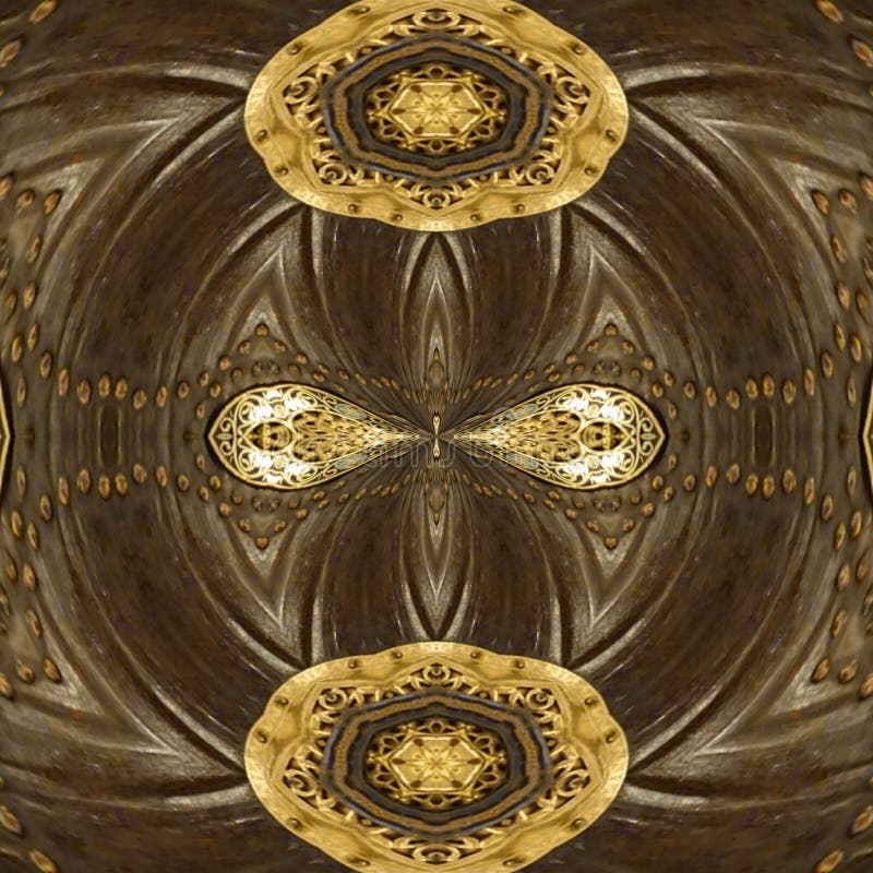 Gold Brown Abstract Background Shapes Textures and Blurs Stock ...