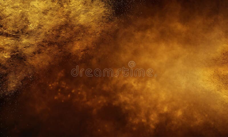 Gold Brown Shine Texture, Fire, Grunge Stock Illustration ...