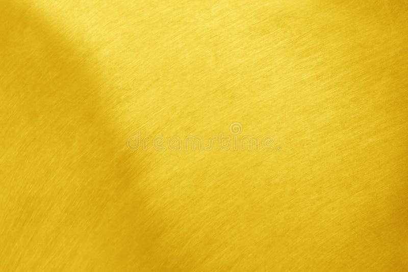 Gold Brushed Metal Texture for Abstract Background Stock Photo - Image ...