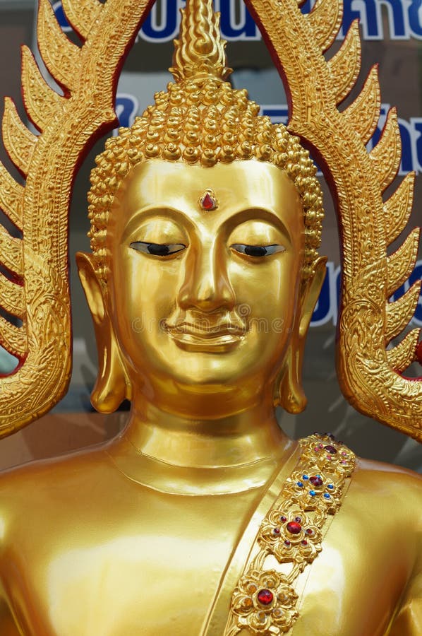 The gold buddha stock photo. Image of religion, asian - 29462706