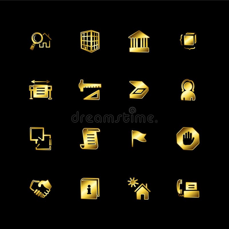 Gold luxury database web stock vector. Illustration of gold - 8567820