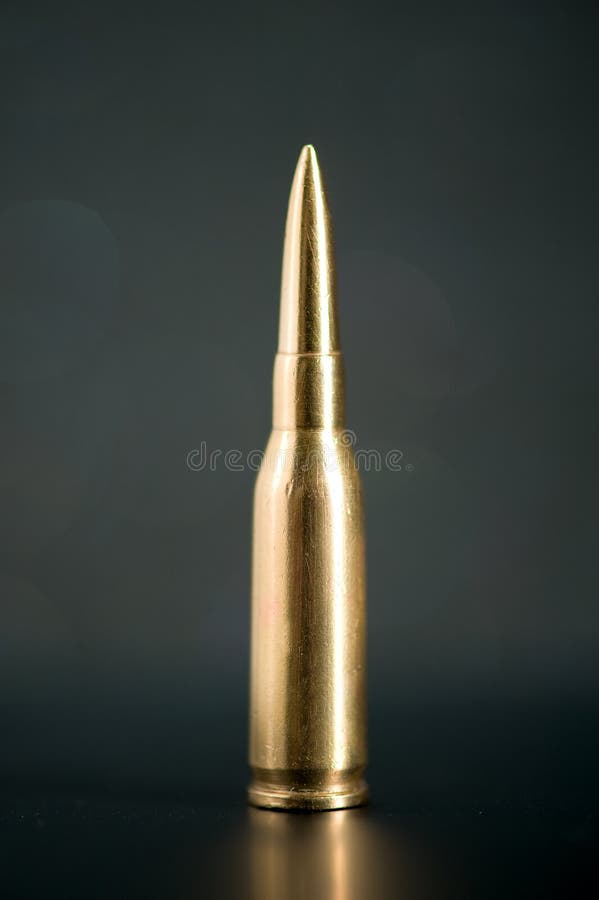 Gold bullet stock photo. Image of large, forces, metal - 11992680