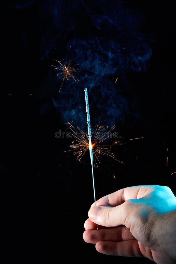 Gold burning sparkles stock photo. Image of celebration - 74068494