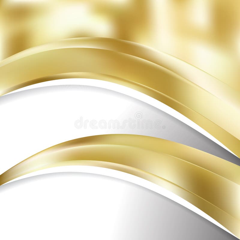 Gold Business Brochure Template Stock Vector - Illustration of ...