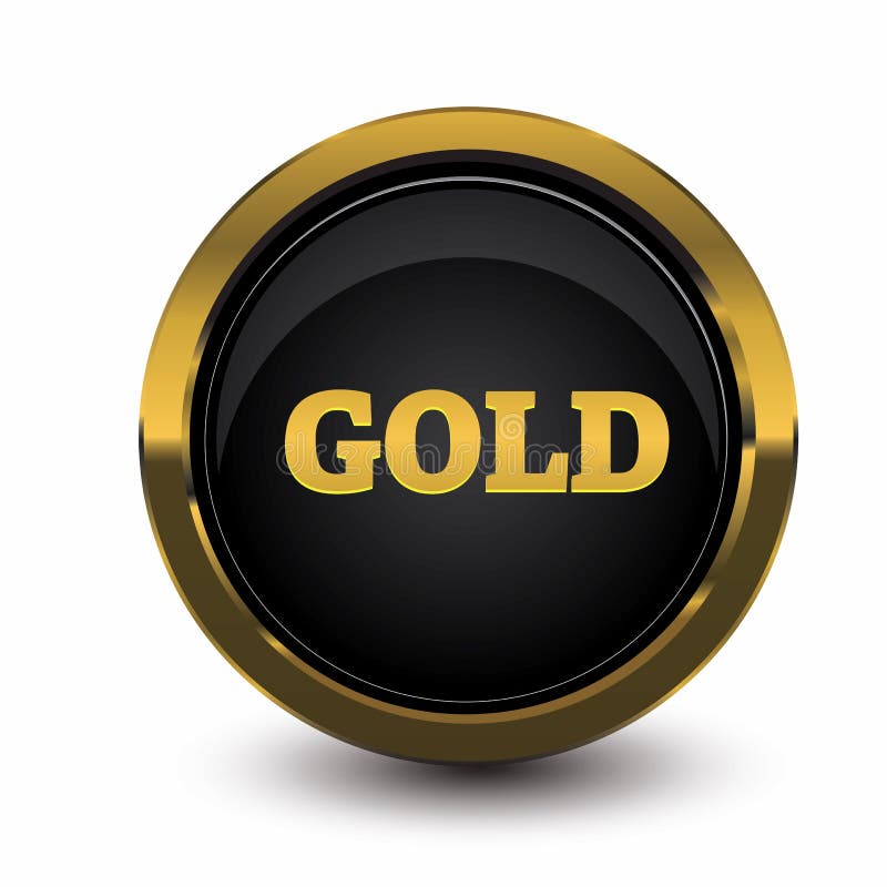 Go for Gold stock illustration. Illustration of icon - 18148074