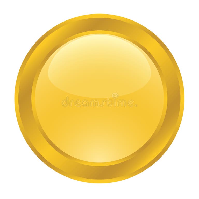 Gold Button Stock Illustrations – 100,553 Gold Button Stock ...