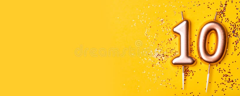 Happy 10th Anniversary Greeting Card Stock Photos - Free & Royalty-Free ...