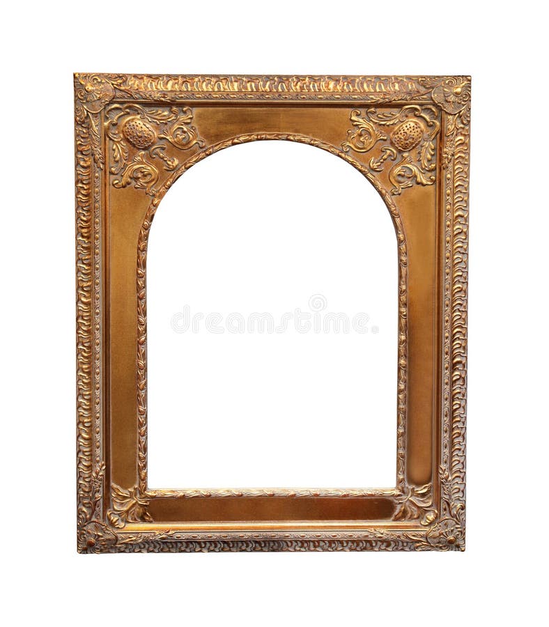 Gold aged frame stock image. Image of aged, vintage, retro - 46425379