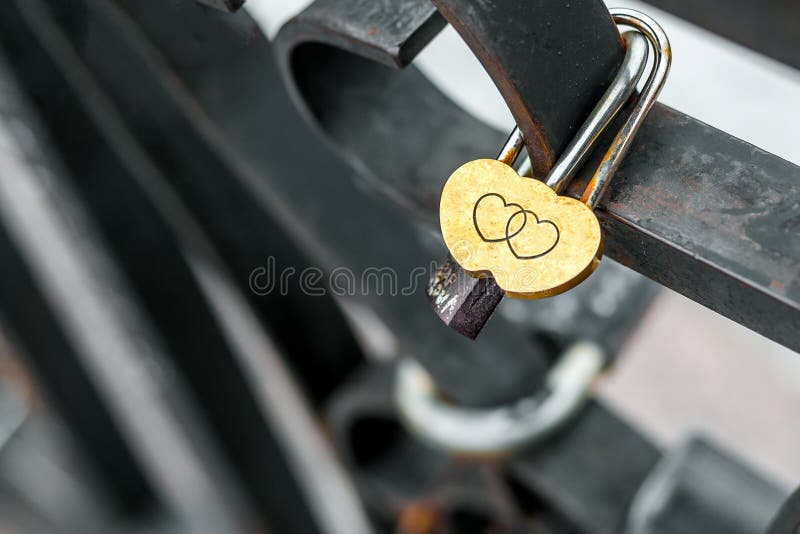 Gold castle locks stock image. Image of adult, feeling - 94727075
