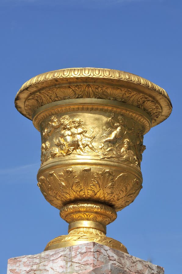 Gold cauldron stock photo. Image of gold, cauldron, louis - 6420800
