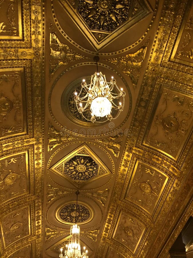 Gold ceiling editorial stock photo. Image of religion - 76869443