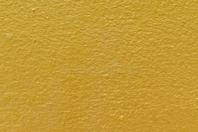 Gold Cement Wall Texture Background Stock Image - Image of detail ...