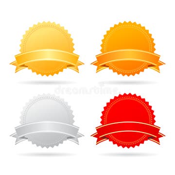 Gold Certificate Rosette Stock Illustrations – 2,396 Gold Certificate ...