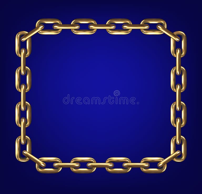 Chain Shape Rectangle Stock Illustrations – 956 Chain Shape Rectangle ...