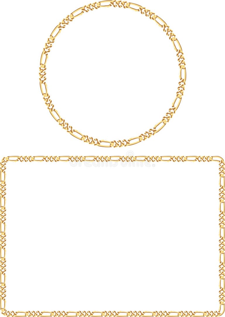 Chain Borders Stock Illustrations – 1,279 Chain Borders Stock ...