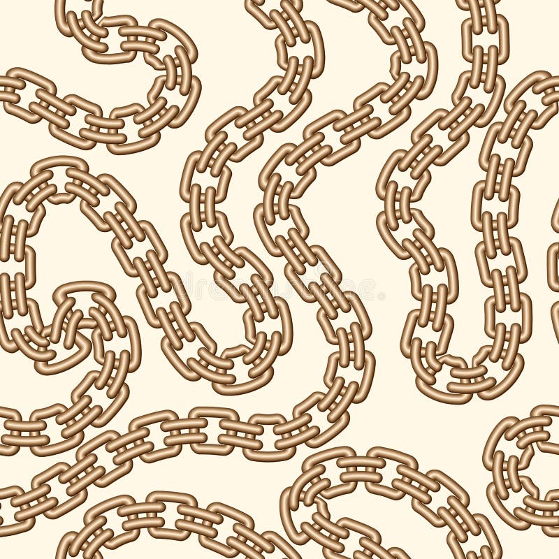 Gold chain pattern stock vector. Illustration of chain - 29022617