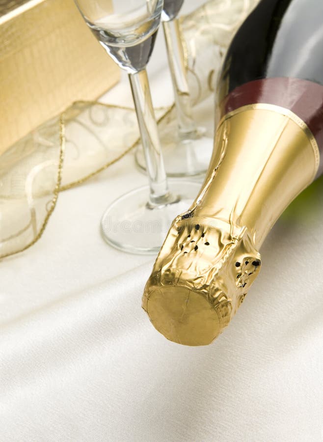 Champagne celebration stock image. Image of hotel, holiday - 9145451