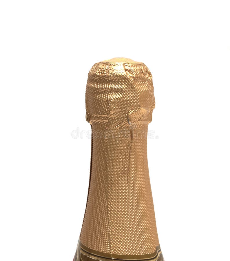 Gold champagne stock photo. Image of pour, neck, happy - 13091648